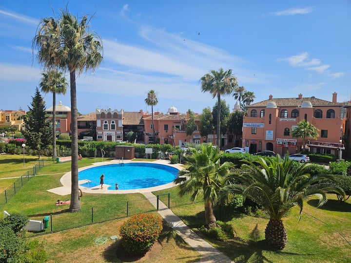 Calahonda - Terraza Doble Con Vistas Y Piscina - Costa del Sol Occidental