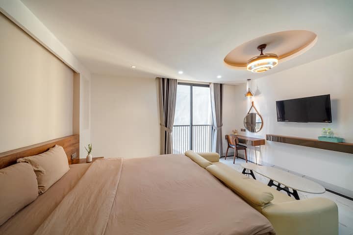 Nice Studio W Kitchen |Minimalist Style@nearbeach - ダナン 州