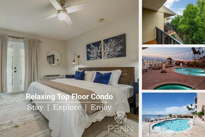 Seaside Top Floor Condo - Dunedin, FL