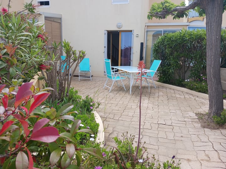 Maison Climatisée à 35m De La Plage Du Grazel - Gruissan