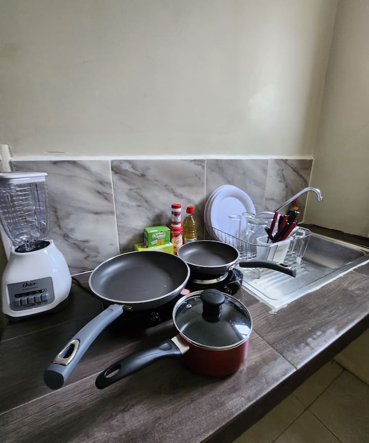 Estancia 5 Con Cocina,  Dos Habitaciones 2 Camas - Querétaro