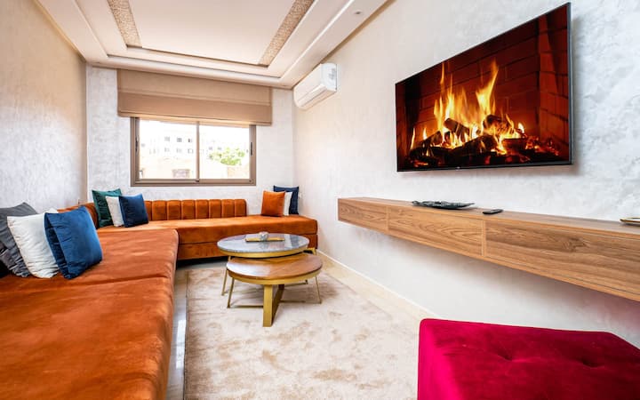 Appartement  Oranger Elégant & ÉQuipée & Confort. - Marakeš