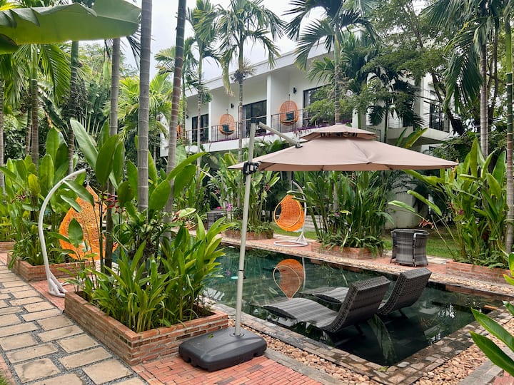 Duplex | 1br Loft | Pool | Garden | Sony Soundbar - カンボジア