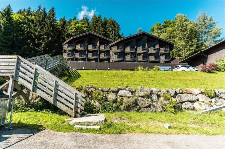 Les Aiguilles, Au Pied Des Pistes Vue Mont-blanc - Saint-Gervais-les-Bains