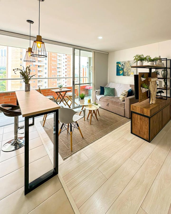 Espectacular Apartamento  Moderno Y Acogedor - Itagüi