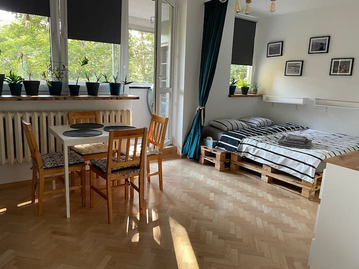 Cozy Studio Dzielna (Child-friendly) - Warsaw
