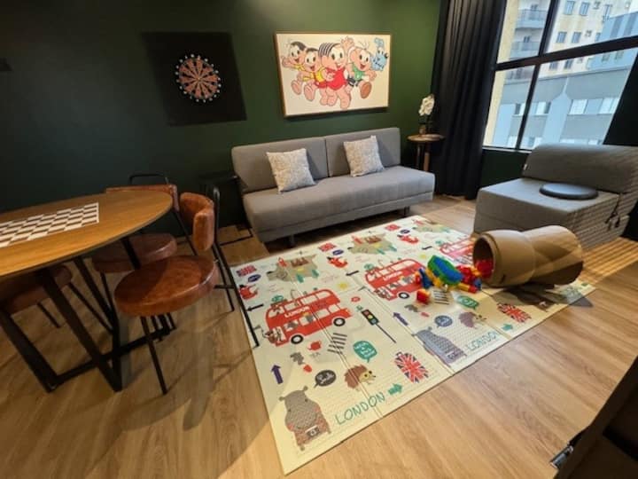 Flat Luix Londrina1001 43m2 Banheira Adul/infantil - Londrina