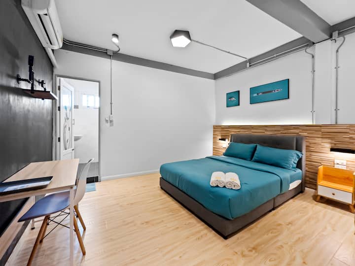 Modern Budget Studio @ Kings Auto Guesthouse #202 - Hua Hin