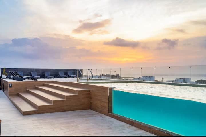 Lujoso, Moderno A 5min De La Playa, Vista Al Mar - Playa del Carmen