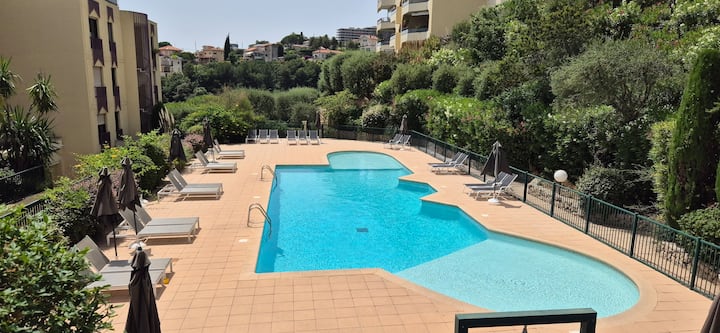 Bel Appartement Avec Piscine - Nice