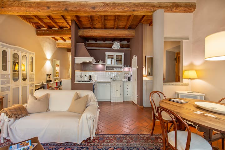 Residenza Rinascimentale, Cotto, Travi, Ac - Florence