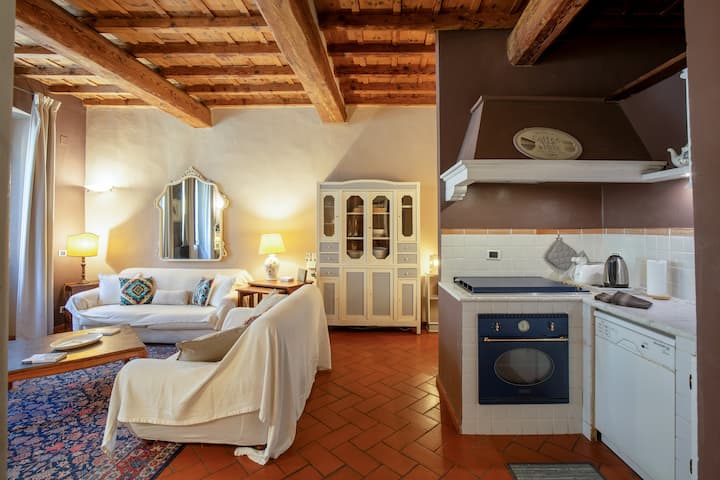 Charming Renaissance Nest: Beams, Cotto & Ac - Florencia