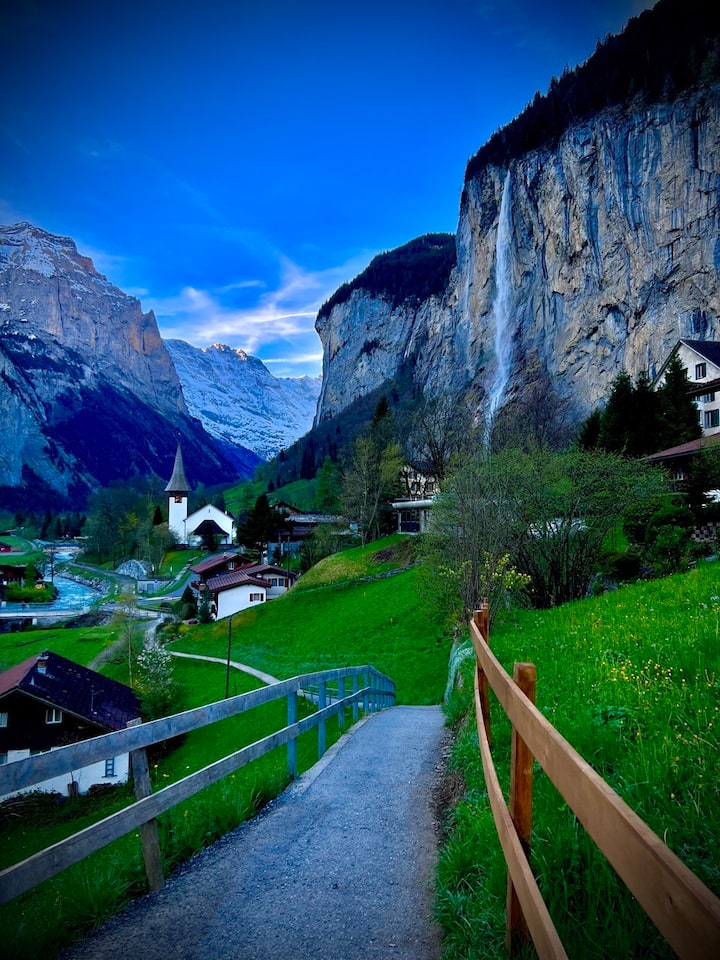 Chalet Rosa - Quadruple Room 11 - Lauterbrunnen