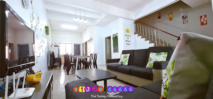 The Swing ~4~bed Rooms Home #Nightmarket - Tanah Rata