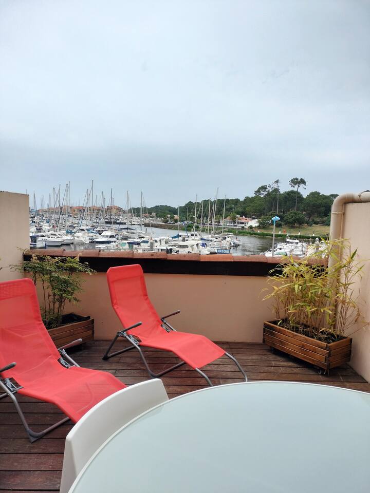 T2 Capbreton Vue Sur Le Port - Capbreton