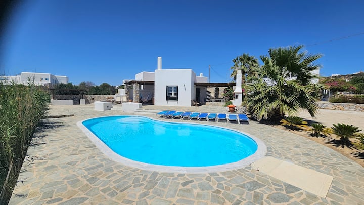 Naxos Waterfront Villa - Pool (Jun-oct) And View - Naxos, Griechenland