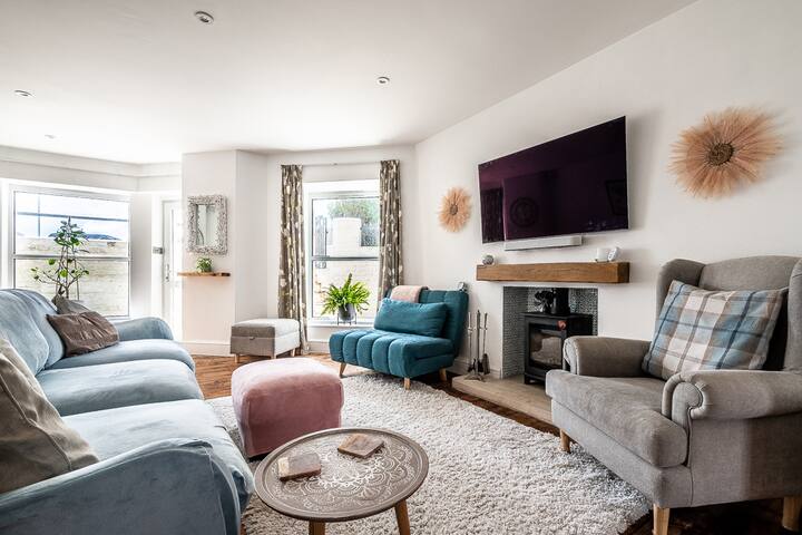 Cosy Beachfront Apartment With Garden - Exmouth