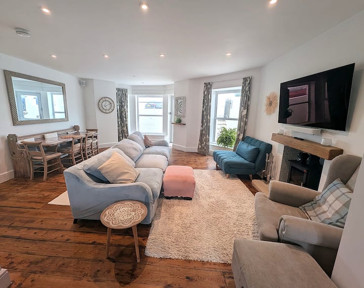 Beachfront Flat -Bright, Spacious & Private Garden - Dawlish Warren