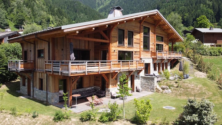 Magnifique Chalet Mitoyen - Jacuzzi - Cousinade Ii - Les Contamines-Montjoie