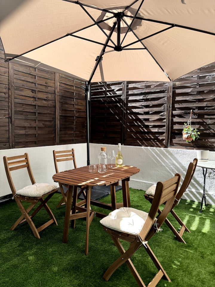 Carré D'or - Luxueux  2p  Terrasse & Clim - Nizza