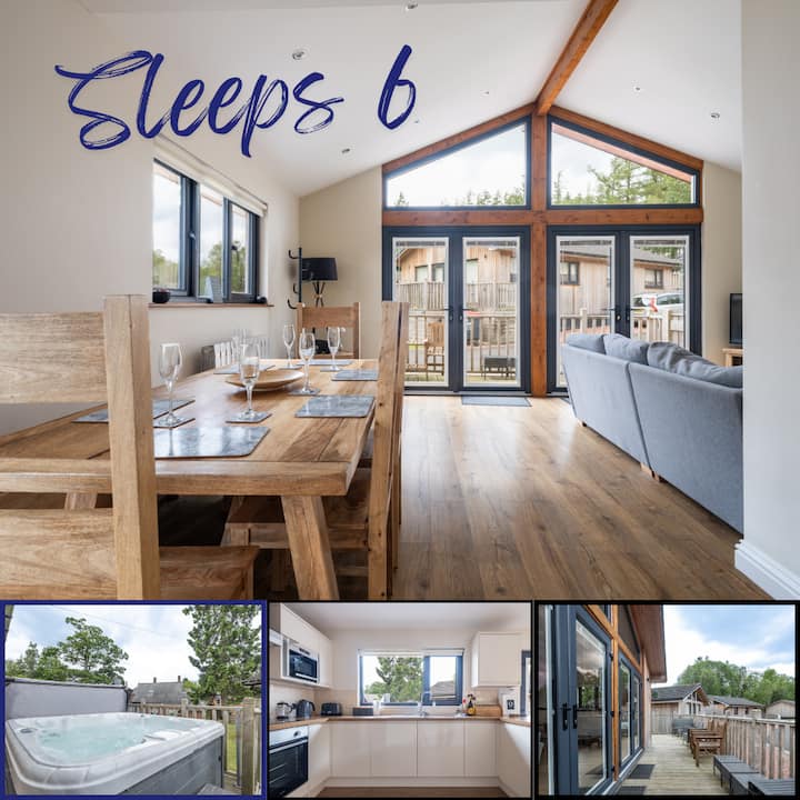Beautiful Lodge With Hot Tub & Outdoor Dining - Otterburn
