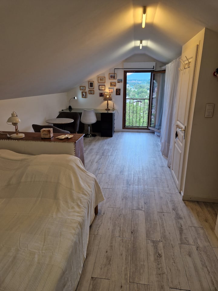 Une Chambre 20m2, Lit 180+petit Lit Pour Enfant . - Annemasse