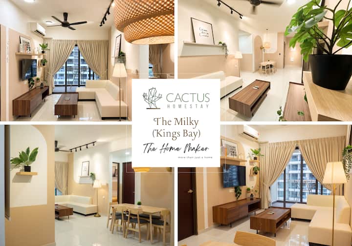 Kings Bay Danga Bay@2br/5pax - The Milky - Johor Bahru