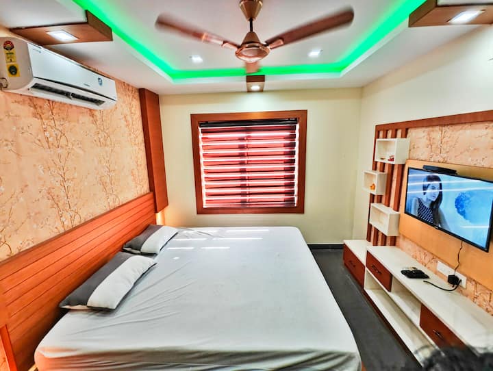 Luxurious 1bhk Ananya Palm Self Service Homestay - Puri