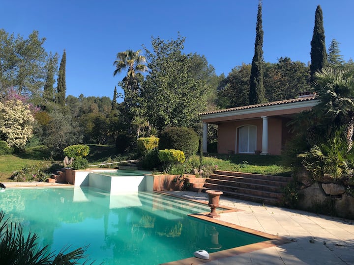 Luxueux"cocon" Parc Paysagé & Piscine Xxl, Mer 15' - Pierrefeu-du-Var