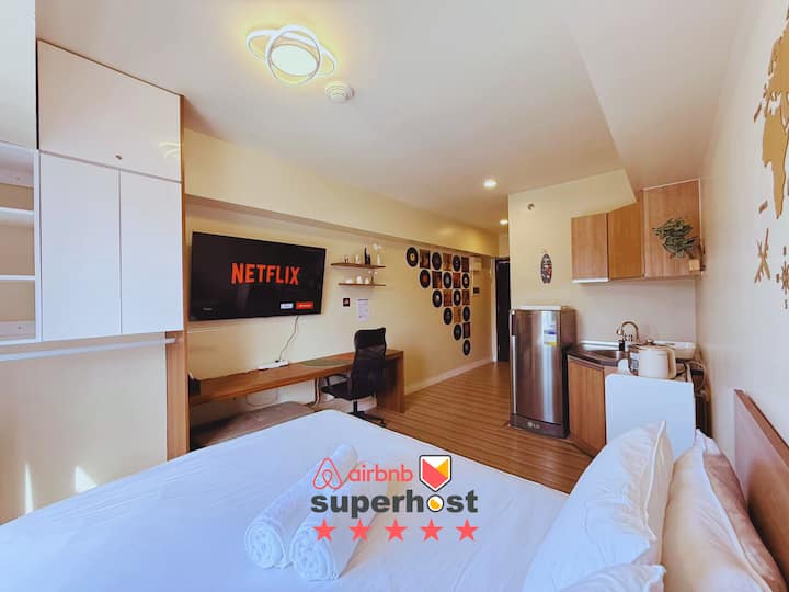 【Super Host】【free Swimming Pool】【free Netflix】1511 - Cebu City