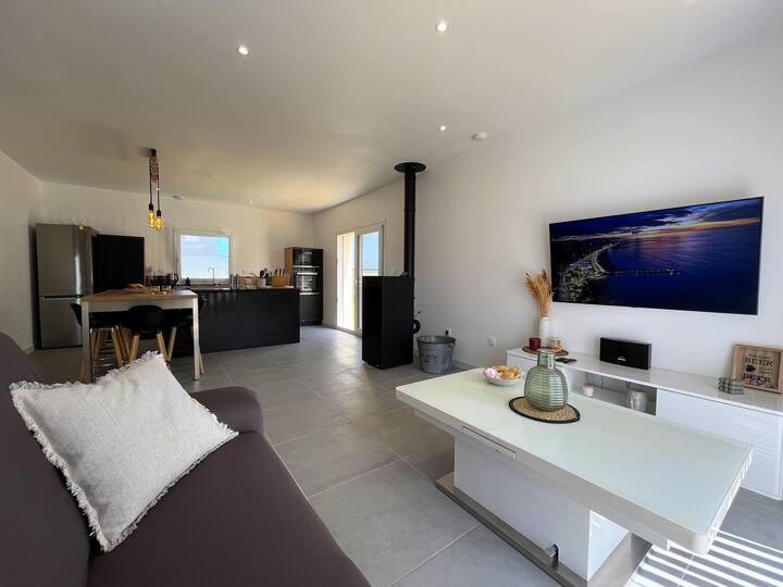 Maison Neuve Proche Plage Avec Terrasse Et Parking - Bernières-sur-Mer