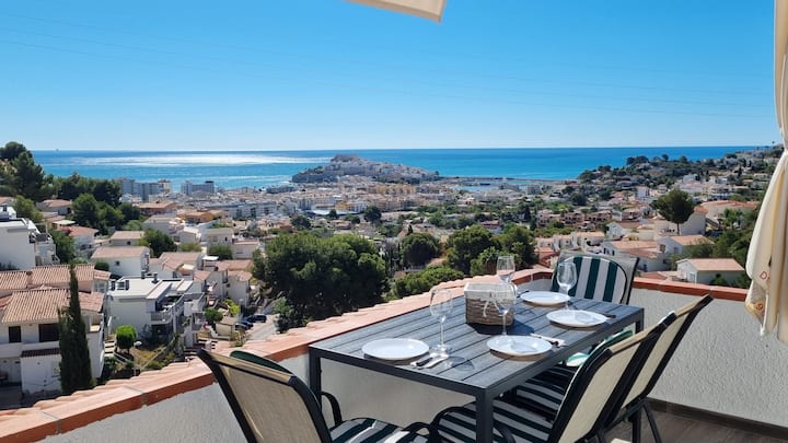 Casa Sara - For 5 Adultos, 3 Bads/3camas/3 Lits - Peníscola
