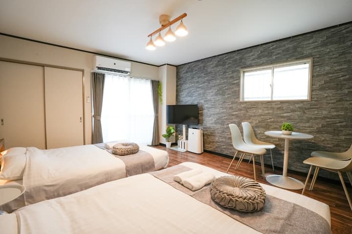 [Big Sale]最高の立地！徒歩すぐ黒門市場・難波・道頓堀・日本橋【yotsuba】 - Osaka, Japan