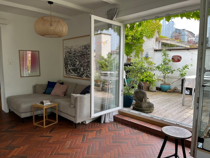 Roof-top Apartment In Schwabing - Munich