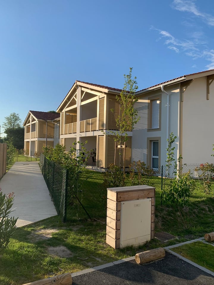 Appartement T3 - 10min Océan | 70 M² | Wifi | Neuf - Saint-Girons Plage