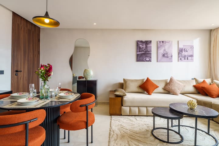 Appartement Chic Au Cœur De Marrakech - Hivernage - Marrakech