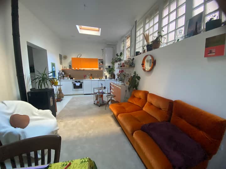 Loft D'artiste Près De Paris - Pantin