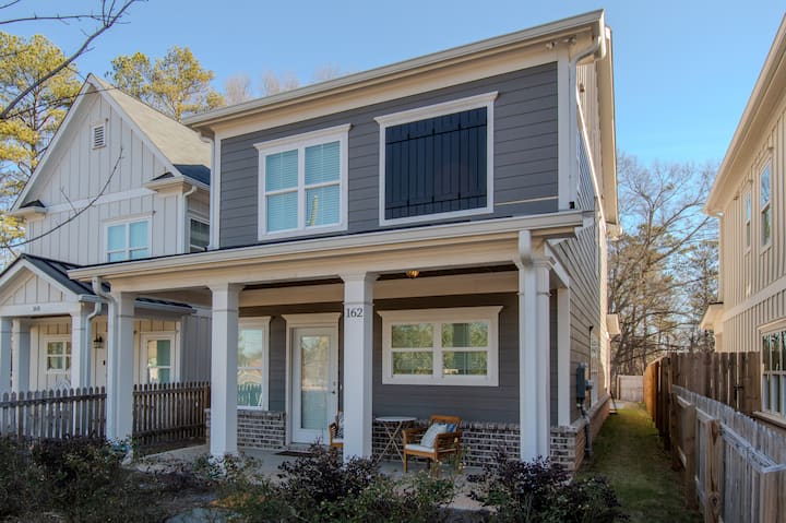 Chic 3b W King Suite Near Marietta Sq. Fenced Yard - Marietta, GA