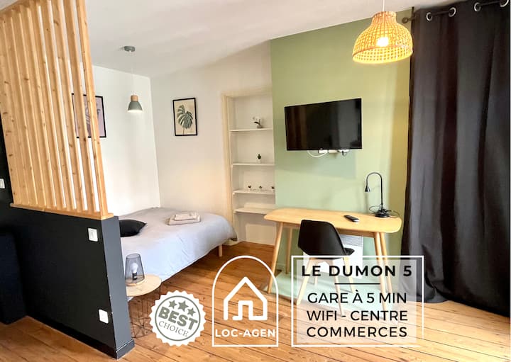 Le Dumon 5 • Studio Calme • Gare Et Centre à 5 Min - Agen