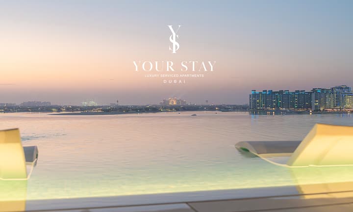 Luxury 1br | Emaar Beachfront | Private Beach - 두바이 마리나