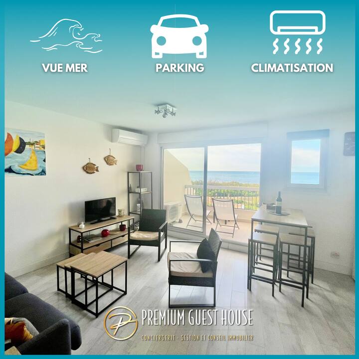 Pgh N°15 - Vue Mer, Première Ligne & Parking Privé - Port Camargue