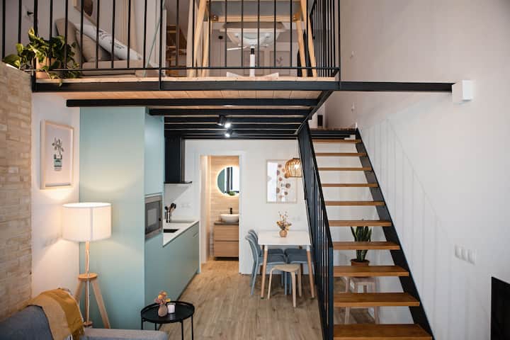 Lofts J.mª Orense A. Acogedor Y Cerca De La Playa. - Valencia