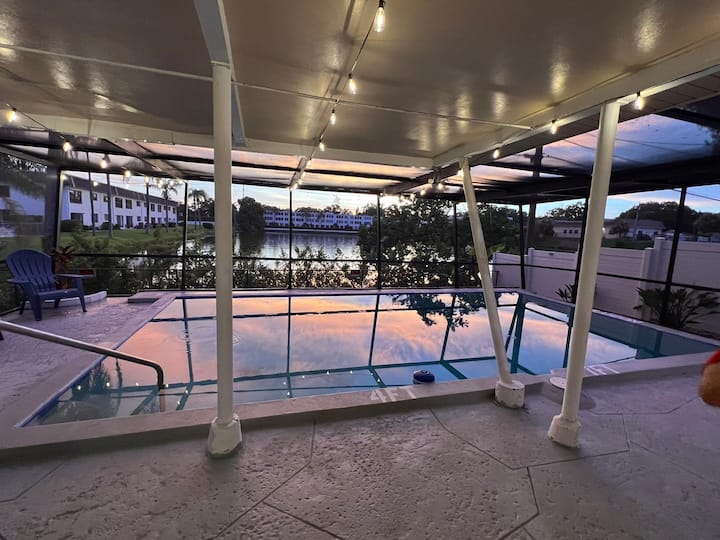Paradise Point Private Pool Oasis |15 Min To Beach - Florida
