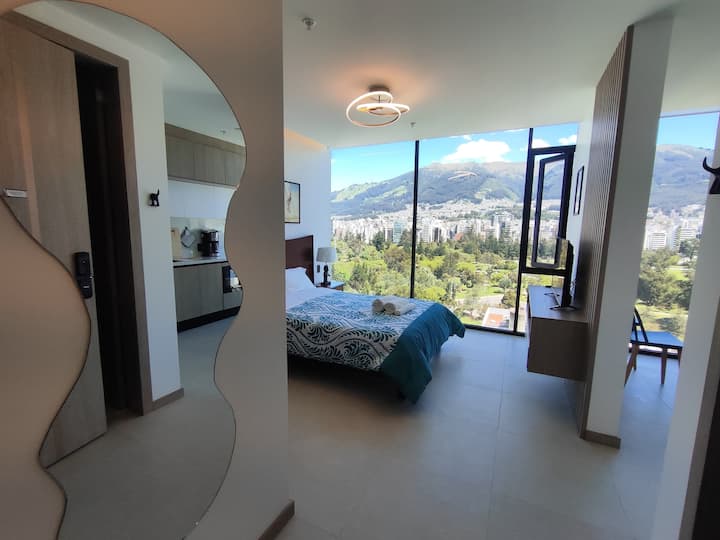 Estudio De Lujo En La Carolina - Quito