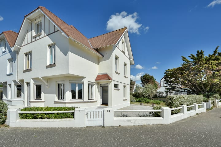 Hardelotoise-villa Familiale - 150m Plage -Jardin - Équihen-Plage
