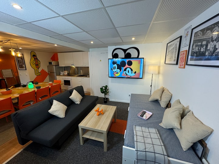 Appartement Familial ÉClectique Près De Montmartre - París