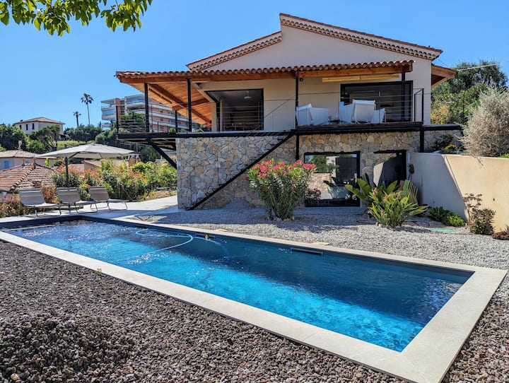 Relaxing Villa & Swimming Pool - Nice
