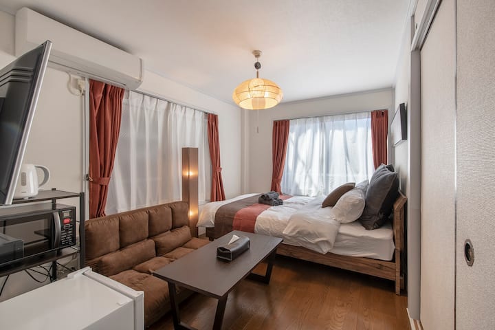 Asakusa.ueno/9 Min Sta./cozy Room/free Wif#202 - Akihabara