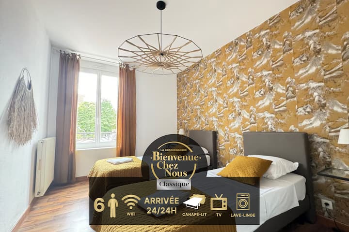 Confortable Appartement Récemment Redecoré - Vichy