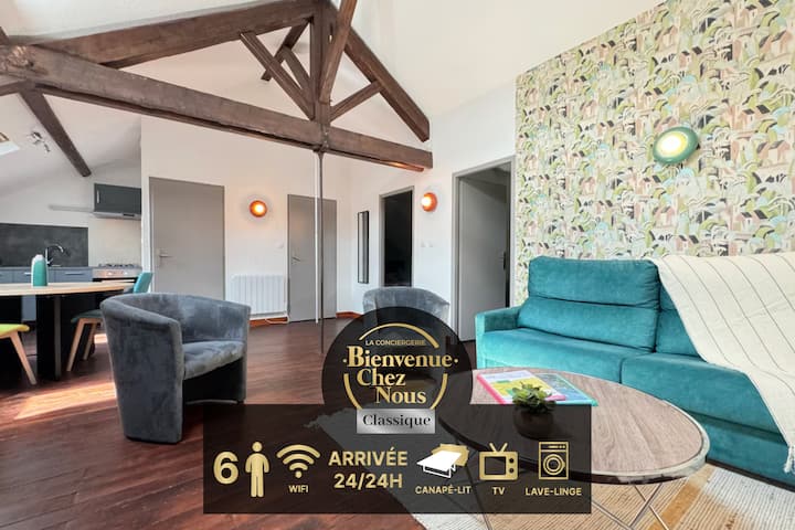 Adorable Loft Tout Confort 6 Personnes - Vichy